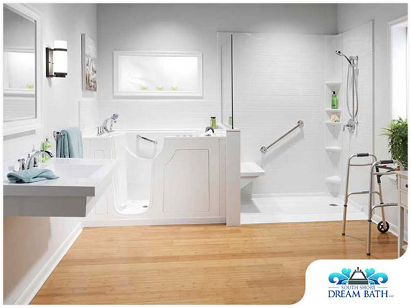 Walk-In Shower VS. Walk-In Tub - South Shore Dream Bath